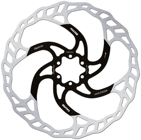 Galfer Wave Disc Rotor 6 Bolt. All Sizes 160 180 200 203 223mm MTB Bra ...