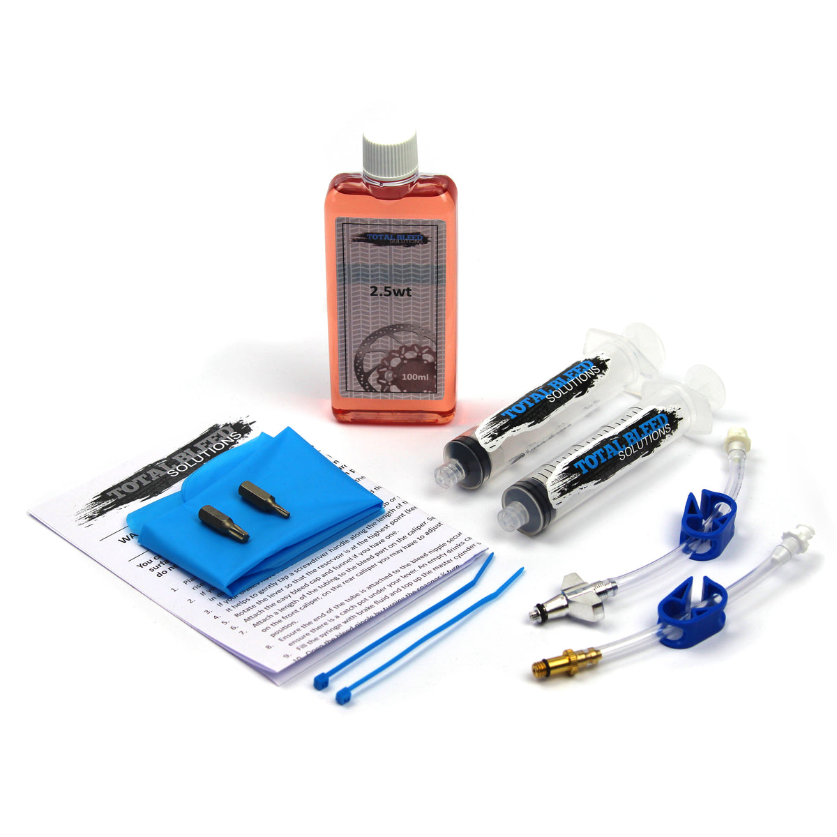 TBS RockShox Reverb 1X Seat Post Bleed Kit with 2.5wt Fluid (100ml ...