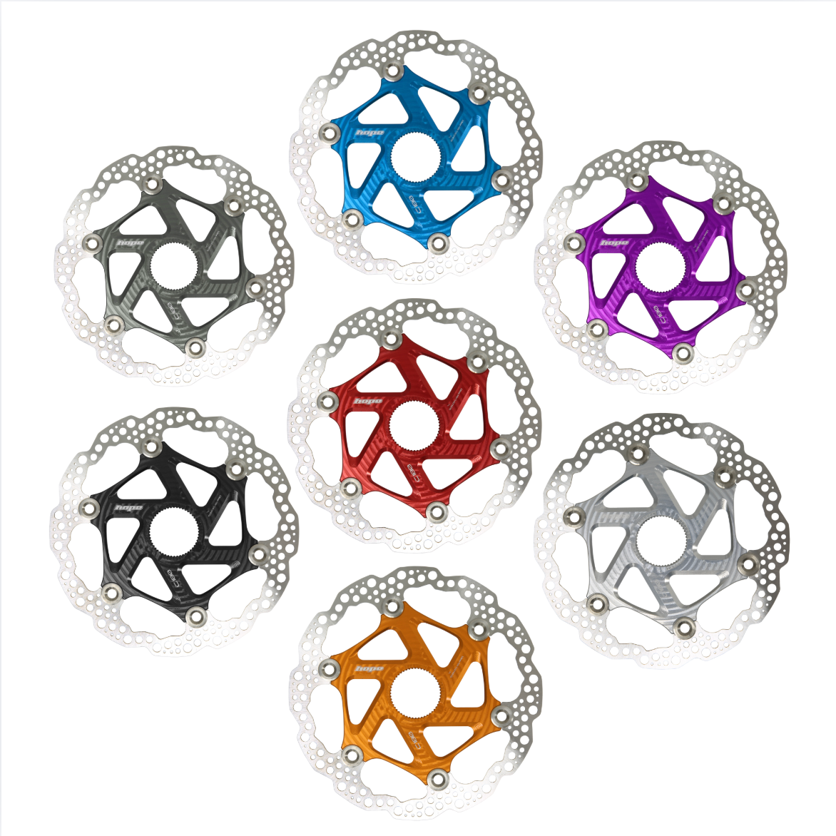 Hope Centre Lock MTB Floating Disc Brake Rotor - All Colours And Sizes ...