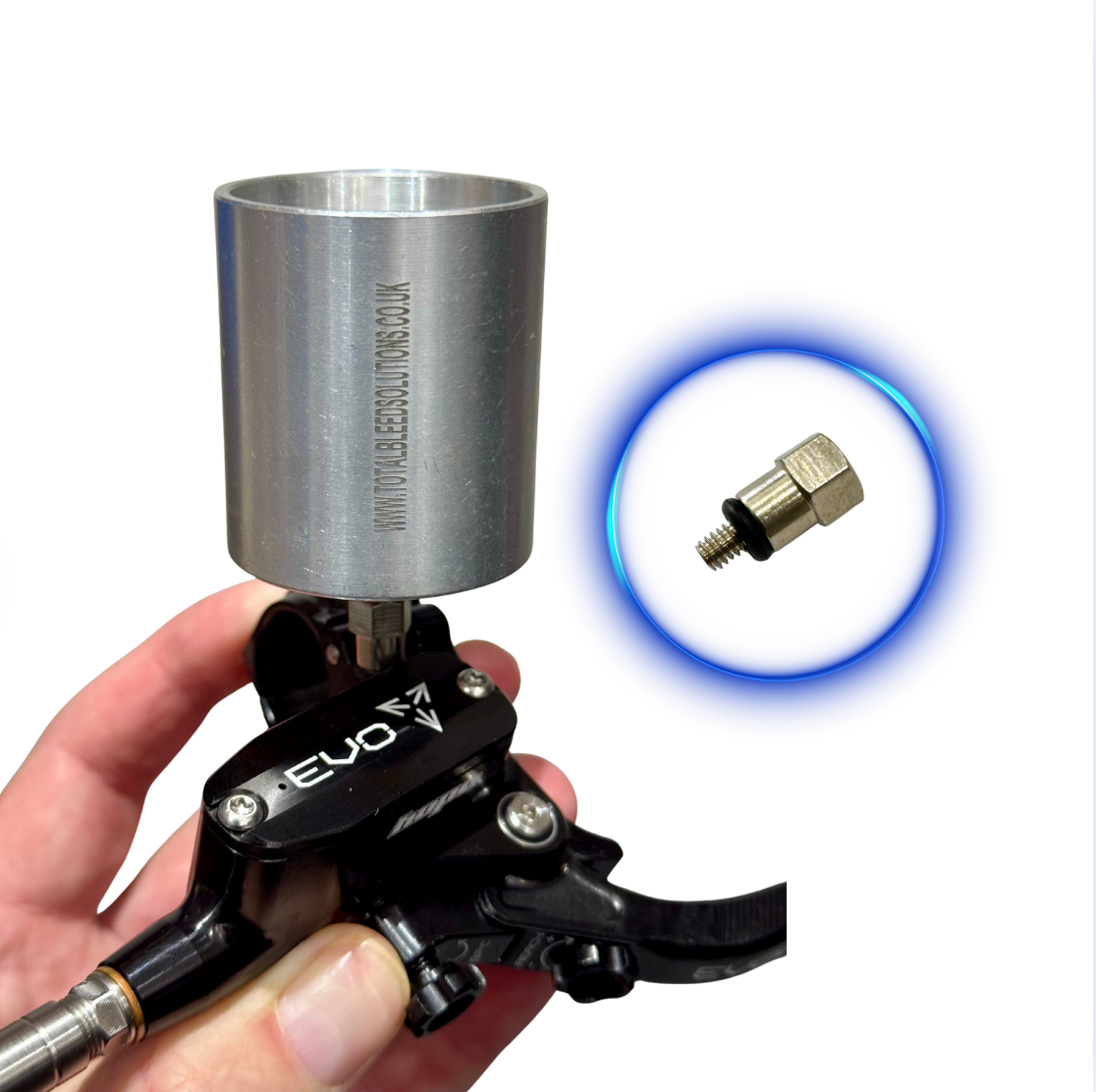 TBS Professional Bleed Cup Funnel Adapter FOR Hope GR4 TR4 Levers ...