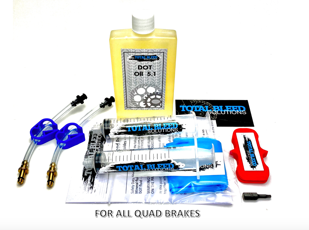 Quad Bleed Kit + DOT 5.1 Fluid – Total Bleed Solutions