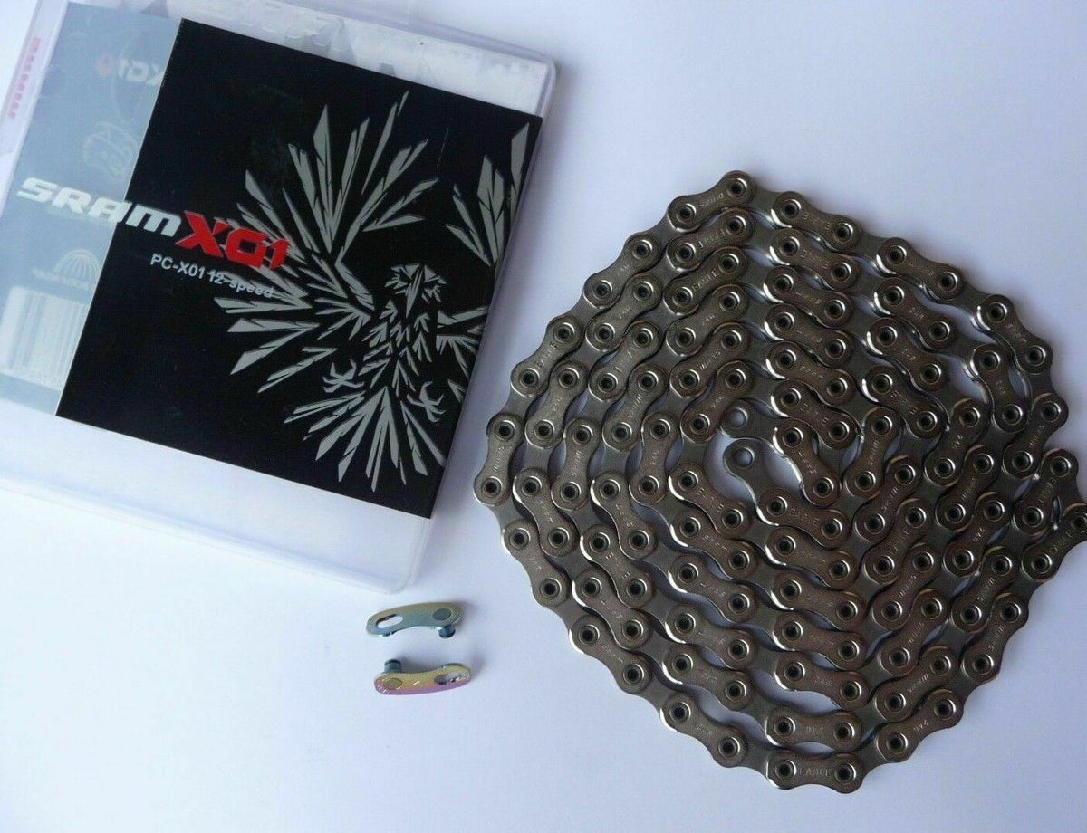 SRAM PC X01 Eagle HollowPin Chain 12 speed. with Power Lock. 00.2518 ...