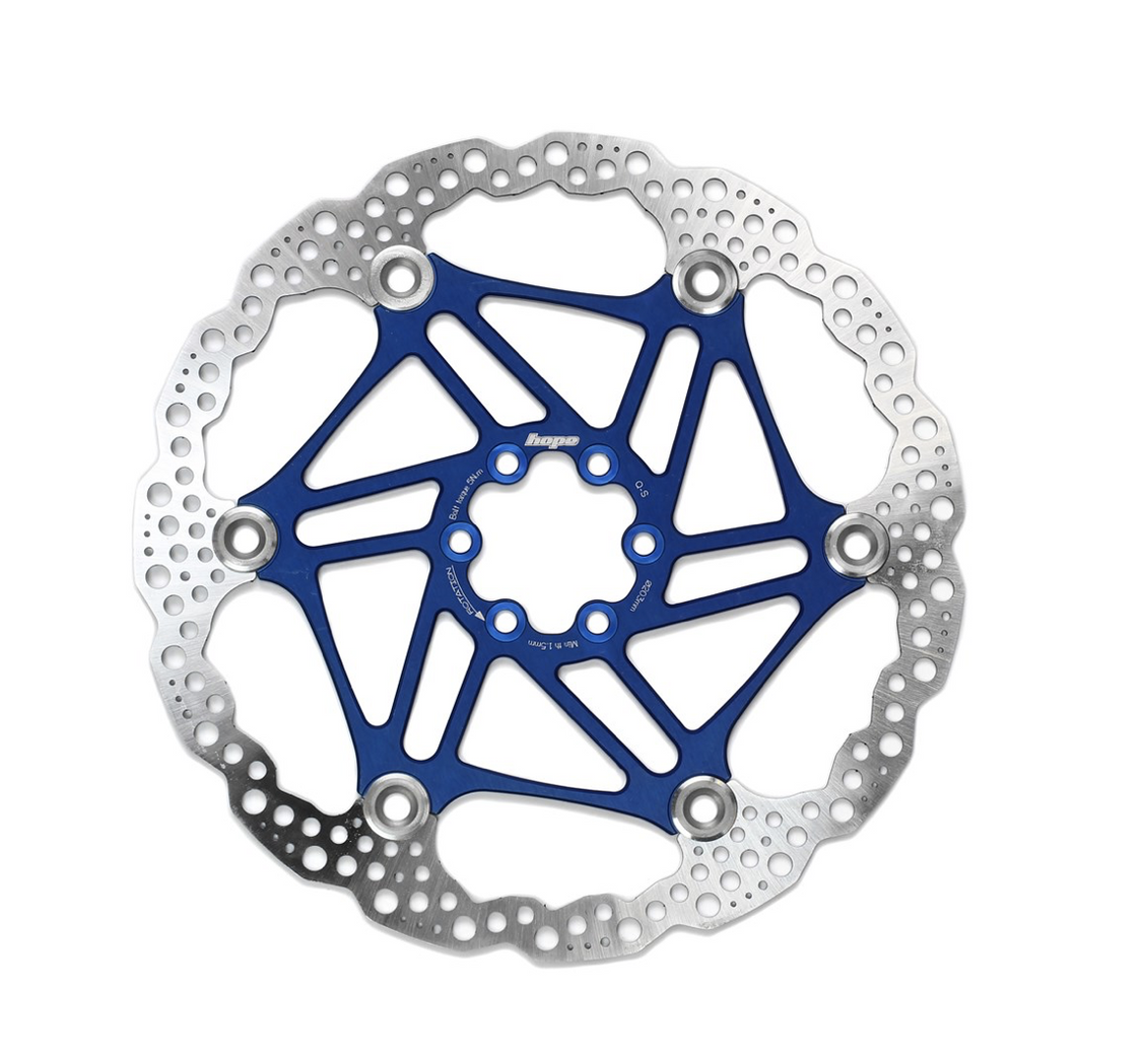 Hope Floating Disc Brake Rotor. 6 Bolt. 140mm 203mm 220mm. All Colours ...