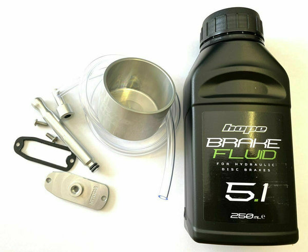 Hope 4 Easy Brake Bleed Kit - For Tech 4 Brakes. With DOT 5.1 Fluid ...